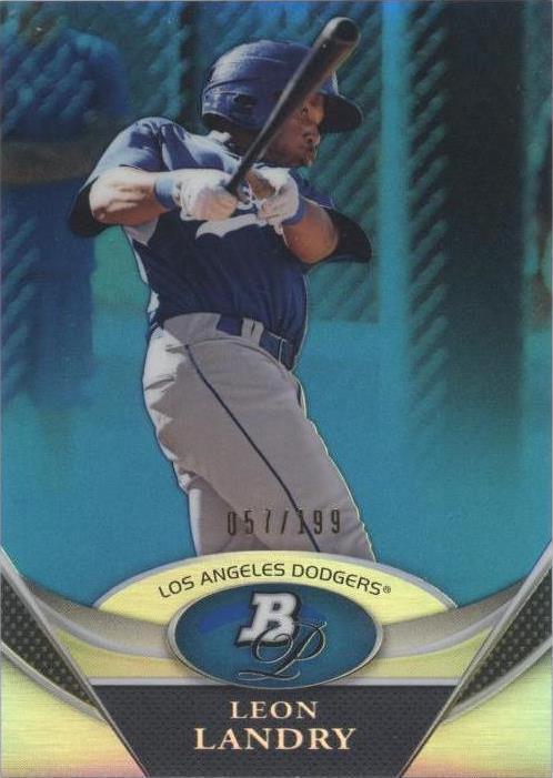 2011 Bowman Platinum - Prospects Leon Landry #BPP46 Blue /199 (RC) for ...