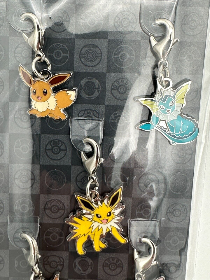 Eevee Evolution Umbreon Pokemon Center Metal Charm Key chain Nintendo ...