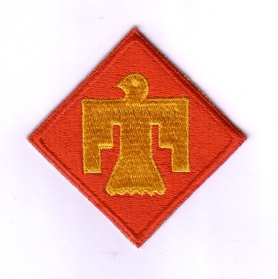 WWII - 45th INFANTRY DIVISION (Original patch) | eBay