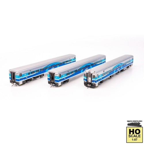Rapido 128522 HO Comet Car: AMT - Late: Set #1 (Cab: 702 Coaches: 722 ...