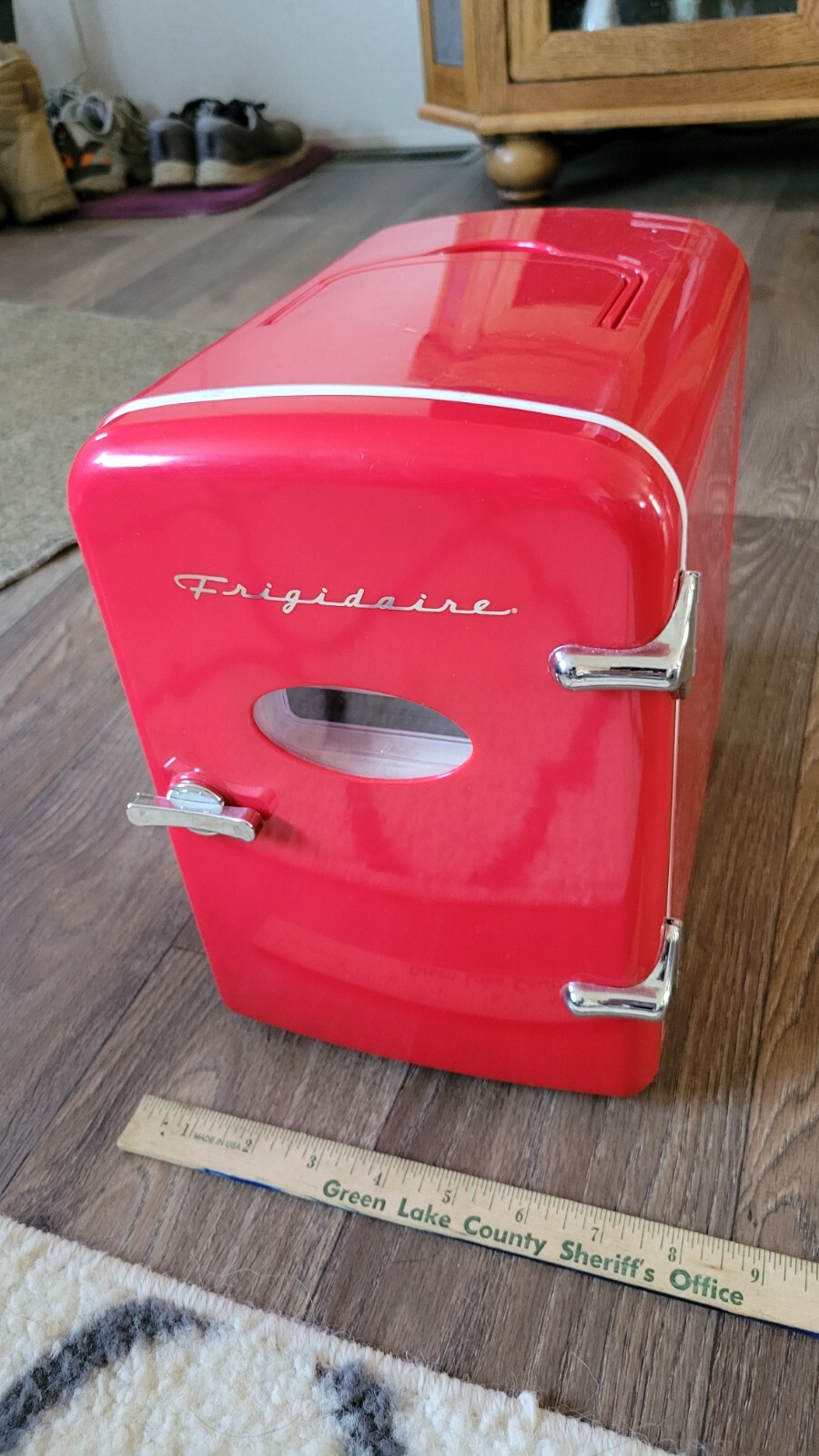 Frigidaire Mini Refrigerator Holds 6 cans 110 volt or 12 volt | eBay