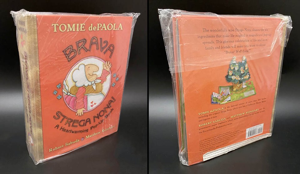 Robert Sabuda Reinhart SIGNED AUTOGRAPHED Brava Strega Nona Pop-Up ...