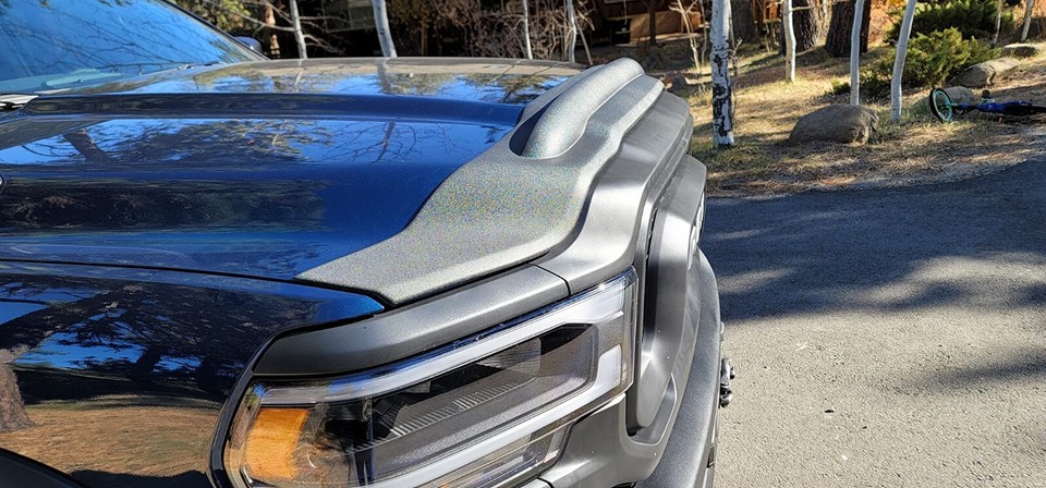 AVS Textured Black Hood Protector Bug Shield Deflector for 19-24 Ram ...