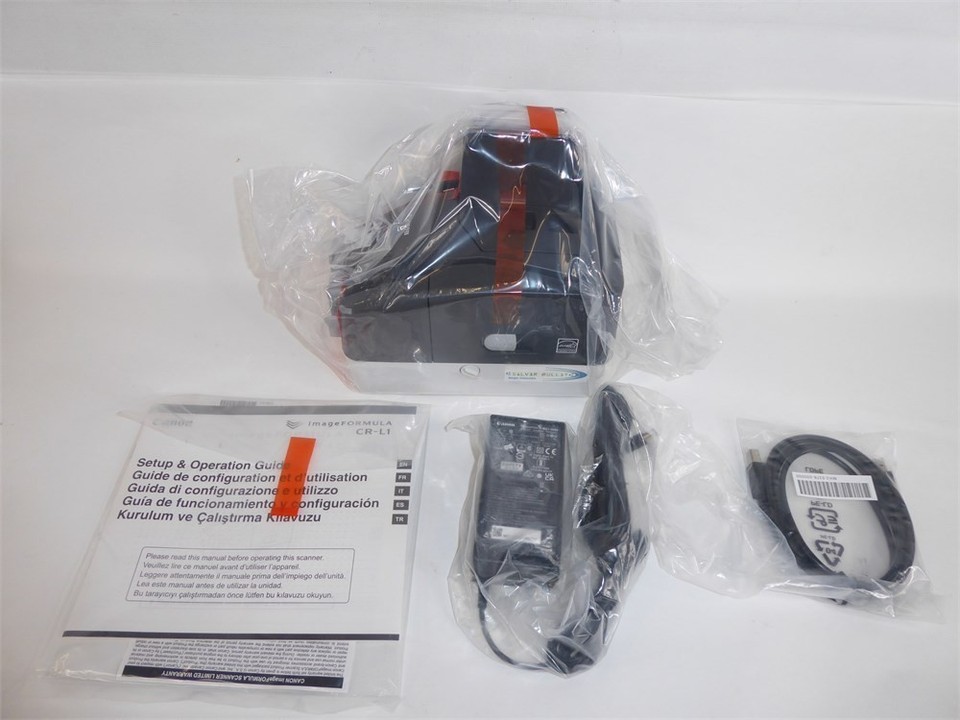 Canon imageFORMULA CR-L1 Check Transport Scanner – Unused-Factory ...