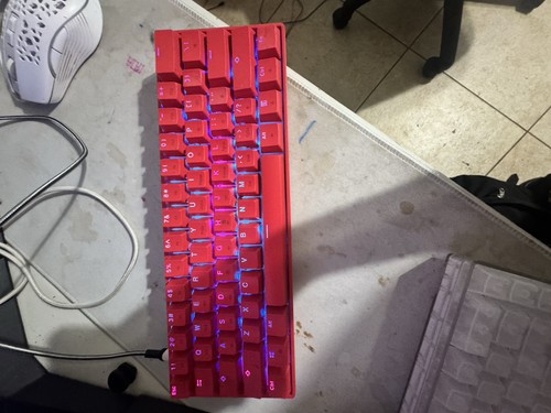 HK GAMING GK61 Mechanical Gaming Keyboard - 61 Keys Multi Color RGB ...