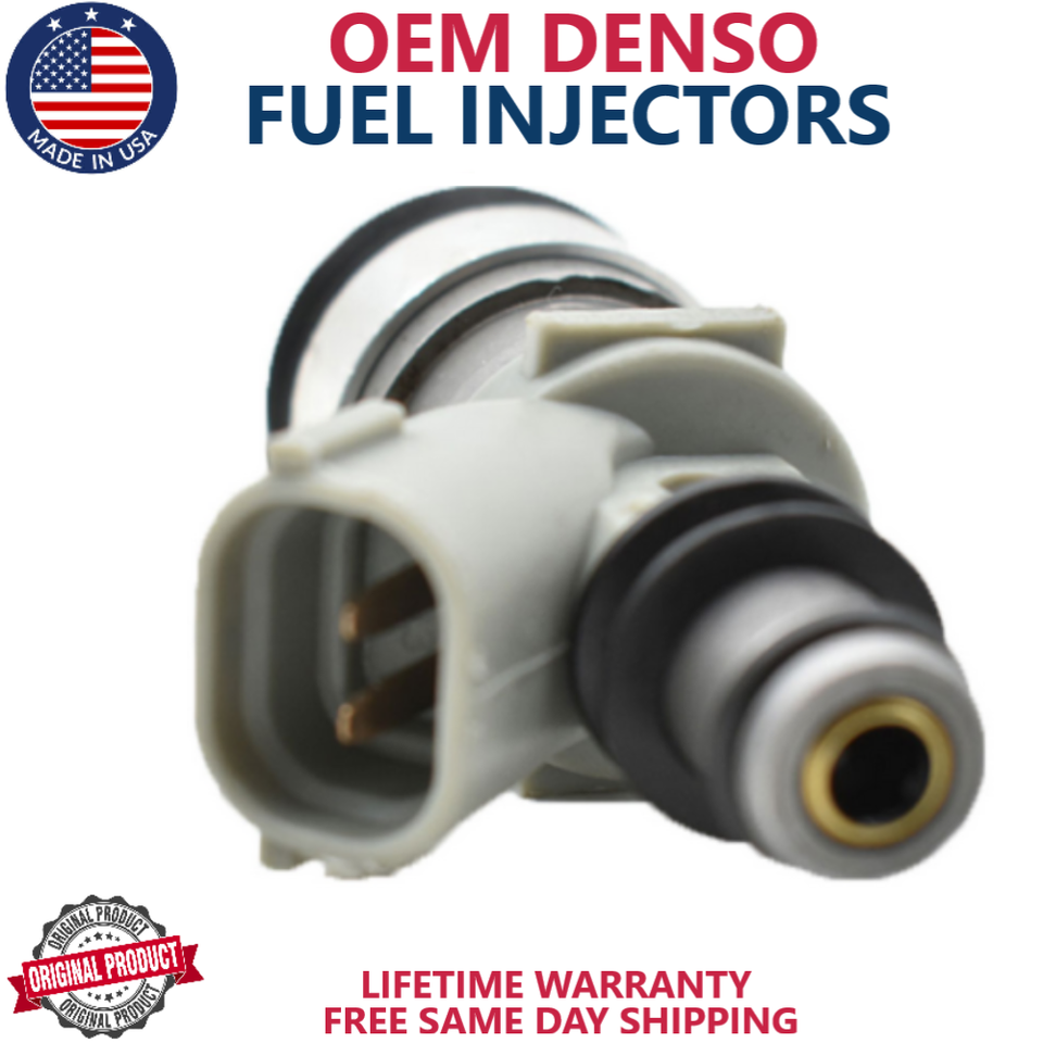 x6 OEM DENSO 23250-62030 Fuel Injectors For 1992-1998 Toyota Lexus 3.0L ...