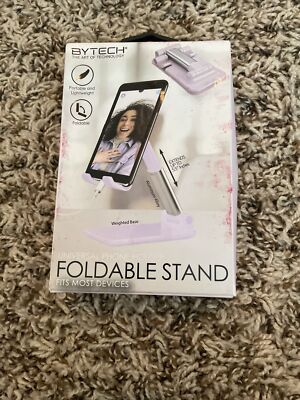 Bytech Foldable Stand Universal Phone Holder Lavender | eBay