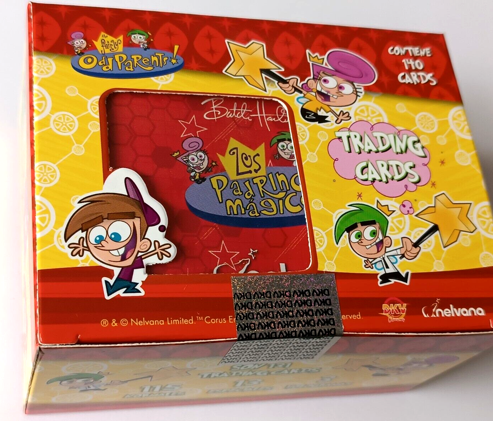 2022 BOX THE FAIRLY ODDPARENTS - (7 Mini Box Cards) DKV PERU Timmy ...