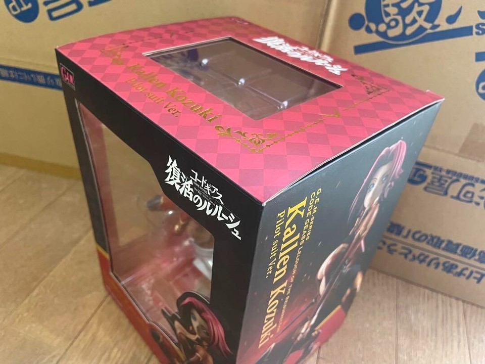 MegaHouse Code Geass Kallen Kozuki Pilot Suit Figure Limited G.E.M. | eBay