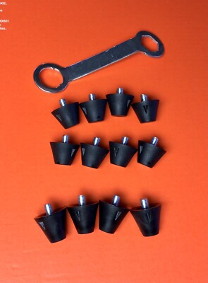 Set 13/16mm Soccer Turf/AG/FG Plastic Replacement Studs fit SG Nike ...