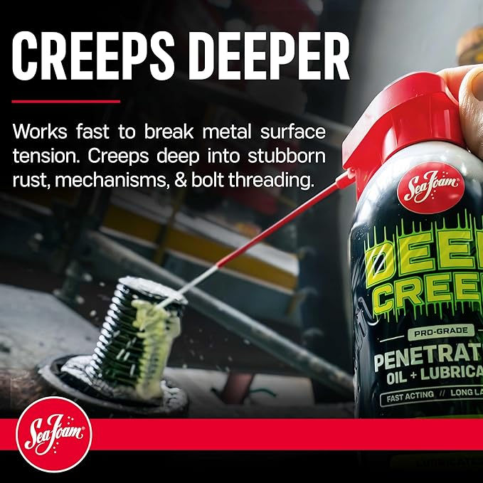 Sea Foam Deep Creep Penetrating Oil and Lubricant DC14 12 oz | eBay
