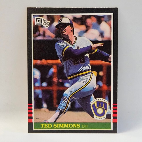 Ted Simmons #414 Milwaukee Brewers 1985 Donruss Baseball Card | eBay