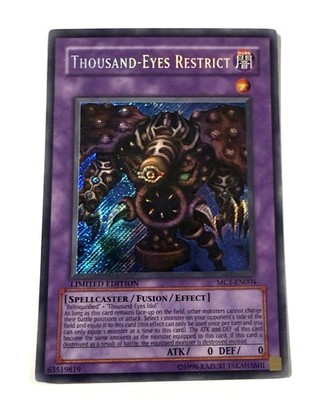 (HL) Yu-Gi-Oh! Thousand-Eyes Restrict MC1-EN004 MCI-EN003 Limited VLP ...