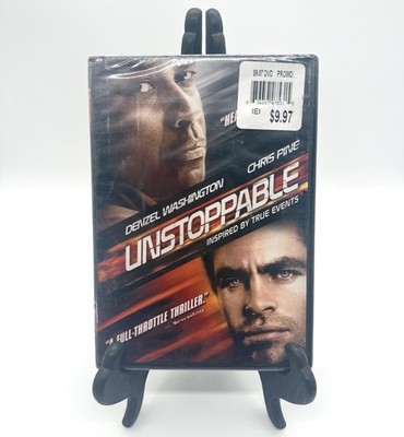Unstoppable DVD New Sealed Denzel Washington Chris Pine Action Thriller ...