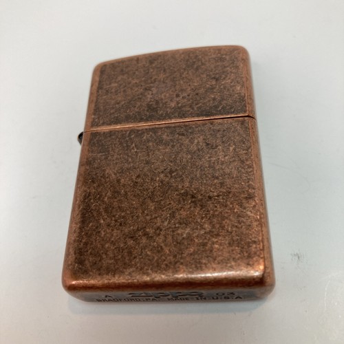 Vintage Zippo Lighter 2003 Classic Unique Copper Color | eBay