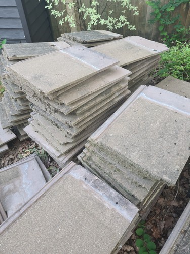 RECLAIMED Redland 90 Concrete Interlocking Roof Tile - BROWN (RD-87PL ...