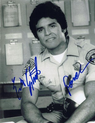 Erik Estrada Signed Autographed 8x10 Photo - Actor Ponch from Chips - w ...