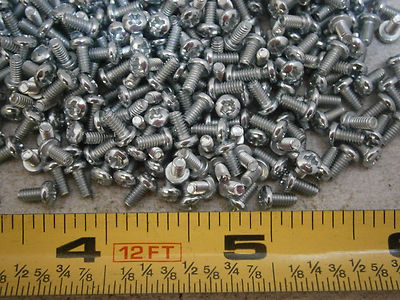 Machine Screws #2/56 x 3/16" Long Phillips Pan Head Steel Zinc Lot of ...