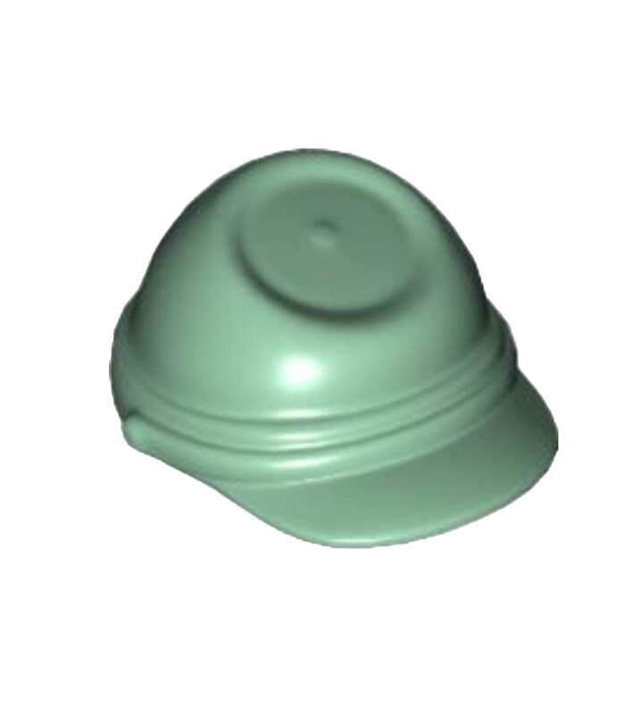 LEGO® Minifigure Hat Sand Green Headgear Calvary Cap (kepi) Army ...