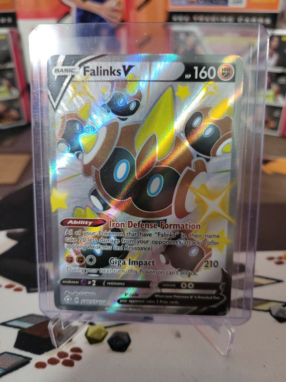 Falinks V Ultra Rare - SV115/SV122 Shining Fates - Shiny Vault ...