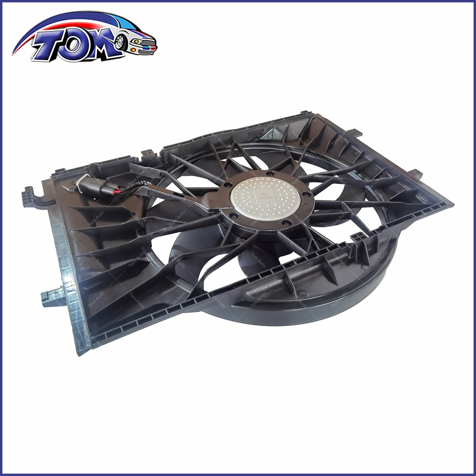 Mercedes-Benz W203 W209 C230 C350 CLK350 Radiator Cooling Fan Assembly ...