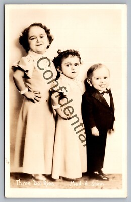 Real Photo Del Rios Circus Sideshow Midget Little People Midgets RP ...