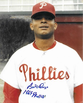LUIS PERAZA Autographed Signed 8 x 10 Photo Philadelphia Phillies COA ...