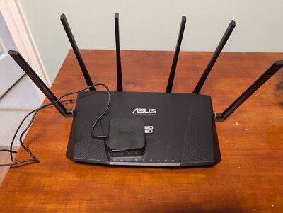 ASUS RT-AC3200 1300 Mbps 4 Port Tri-Band Wireless Router (RT-AC3200 ...
