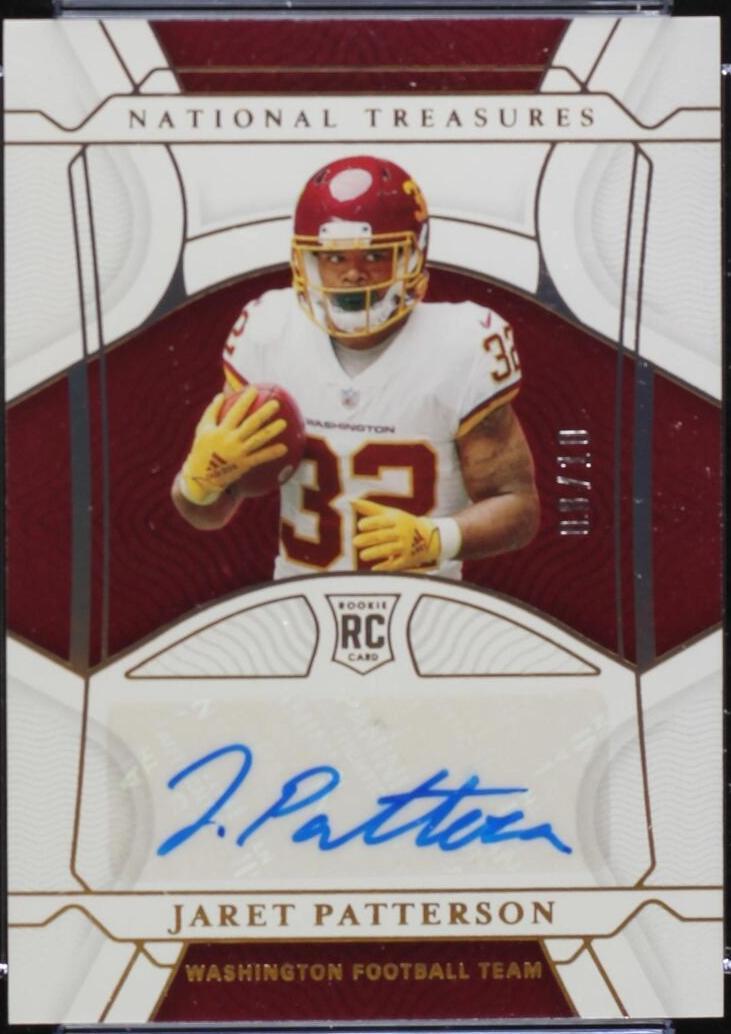 2021 Panini National Treasures - Rookie Signatures Jaret Patterson #138 ...