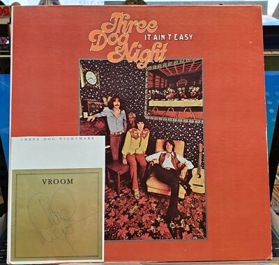 Chuck Negron Signed Three Dog Night LP w/COA | eBay