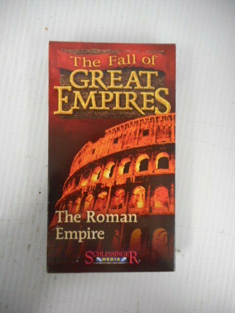 Schlessinger Media The Fall Of The Great Empires Roman Empire VHS W ...