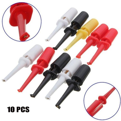 Grabbers Connector Hook Clip Test Probe Electronic Testing Multimeter ...