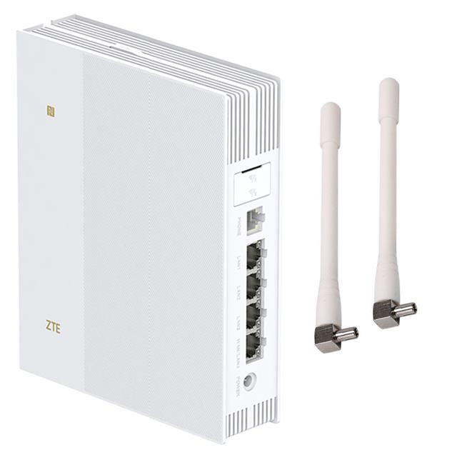 UNLOCKED ZTE MF297D 4G/LTE 600MBPS CAT12 WIFI 6 ROUTER. RJ11 PORT + 2 x ...