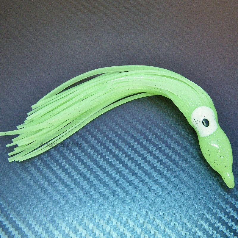 Muppet Squid Skirts x2 Sea Fishing Tackle Soft Lures Plastics Jigs ...