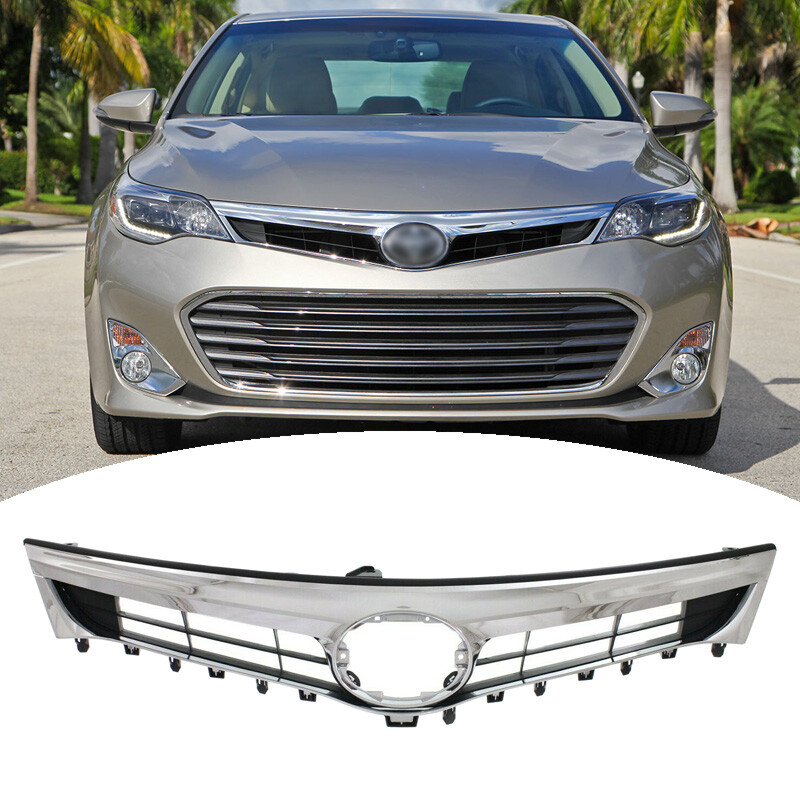 Fit 2013 2014 2015 Toyota Avalon Front Bumper Upper Grille Chrome Mesh Grill | eBay