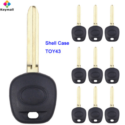 10 Transponder Key Shell Case for Toyota 4Runner Camry Corolla Matrix ...