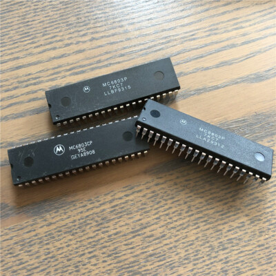 MC6803P or MC68B03P 6803 8-Bit Single-Chip Microcontroller PDIP40 x 1pc | eBay