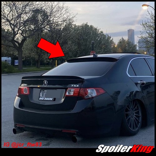 SPKdepot 380R (Fits: Acura TSX 2009-14 CU2) Rear Roof Window Spoiler ...
