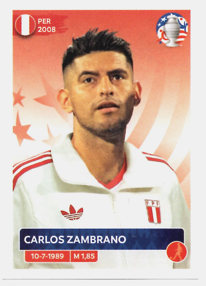 * LATIN AMERICA VERSION * Panini Copa America 2024 Stickers INTR1 ...