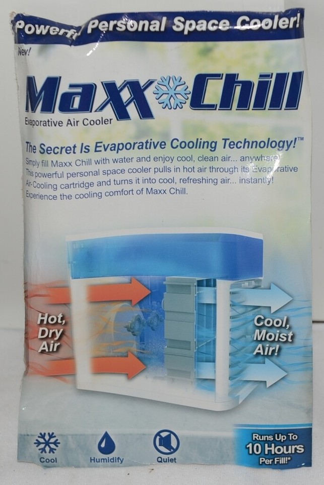 Maxx Chill 21020 Powerful Personal Space Evaporative Air Cooler | eBay