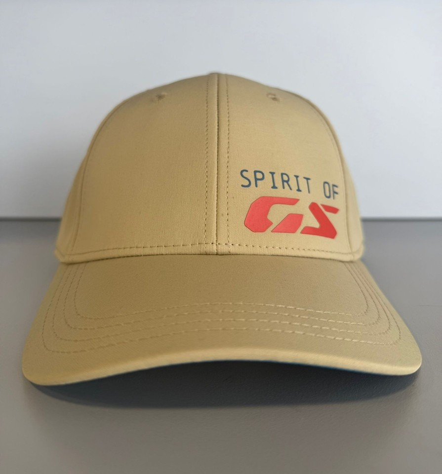 GENUINE BMW MOTORRAD SAND SPIRIT OF GS BASEBALL CAP P/N 76615B3E524 ...