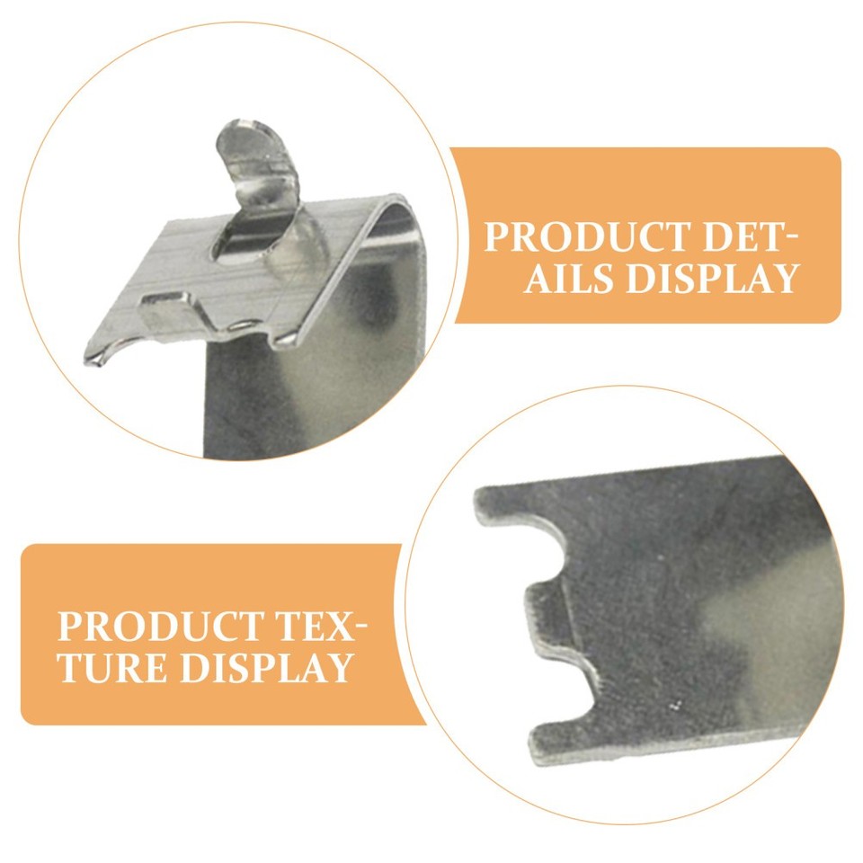 6 Pcs Freezer Shelf Clips Layer Rack Clamp Refrigerator Cabinet Support ...