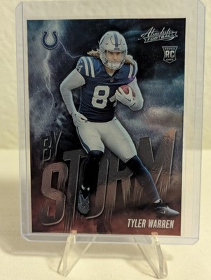 Tyler Warren 2025 Panini Absolute By Storm Rookie Card RC #20 Colts | eBay