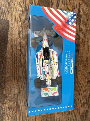 93 Indycar Buddy Lazier 1:18 Scale Diecast Minichamps #23 Leader card ...