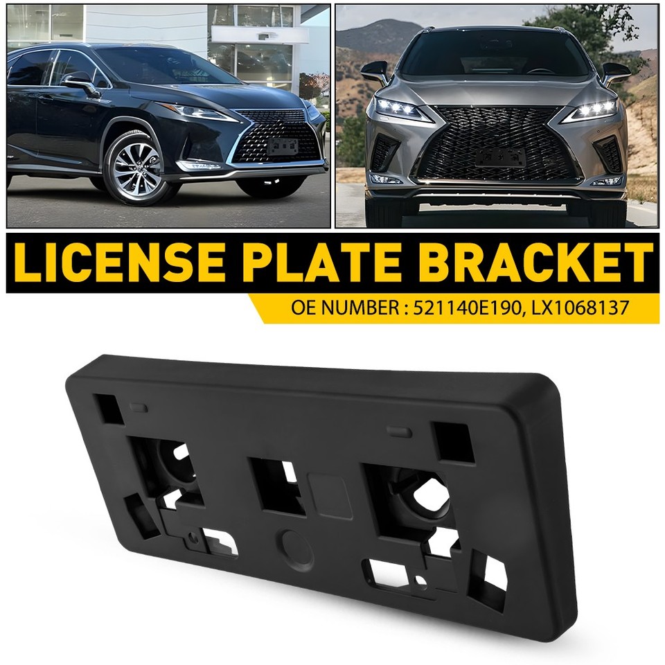 For 2020-22 Lexus RX350 RX350L RX450h Front License Plate Holder ...