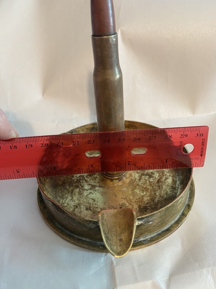 WWII Germany Artillery Shell Casing Trench Art Ashtray | eBay