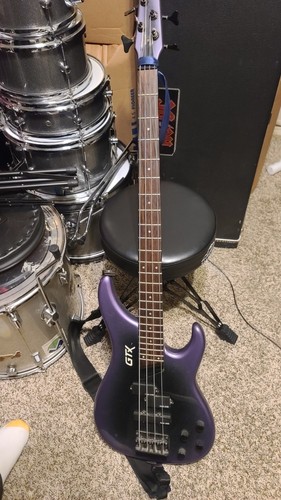 GTX bass guitar 1980s edition Rare -plays super and records clean as a ...