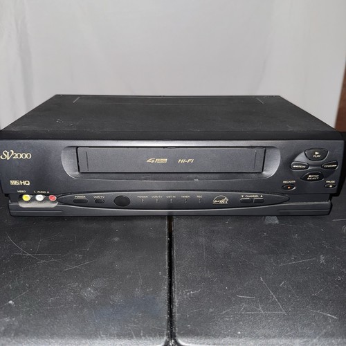 SV 2000 4 Head VHS Player. NO REMOTE READ | eBay