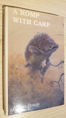 A Romp with Carp Albert Romp 1st edn carp fishing book coarse angling ...