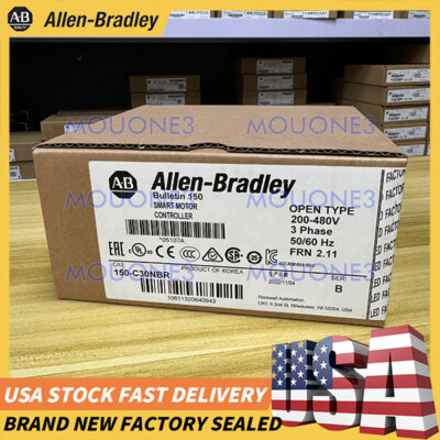 Brand New Allen-Bradley 150-C30NBR SMC-3 30A Smart Motor Controller ...